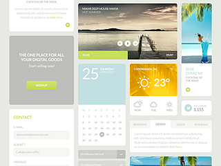 Mojito UI Kit by erigon on Dribbble