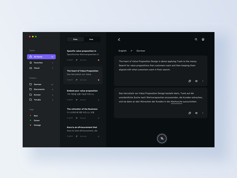 Browse thousands of Translation images for design inspiration | Dribbble