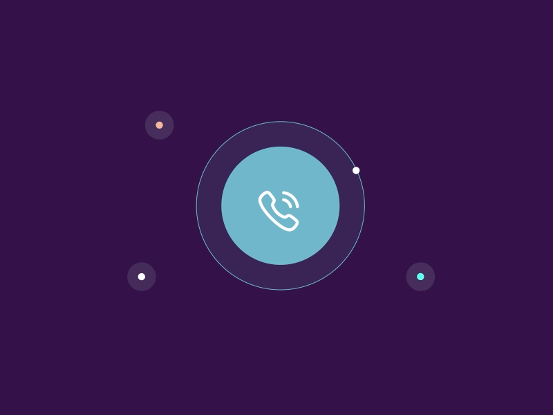 Calling micro animation by Onyebuchi Arinze Clinton on Dribbble