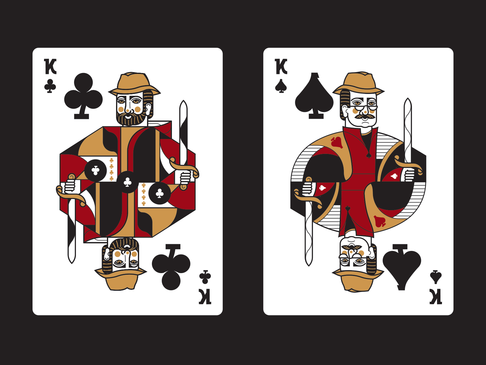 Black Kings by Andrew Merkel on Dribbble