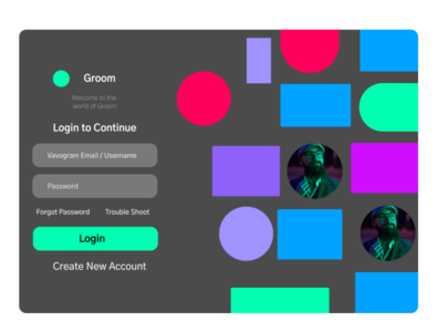 Groom - Dark Mode by Kayondo Edward on Dribbble
