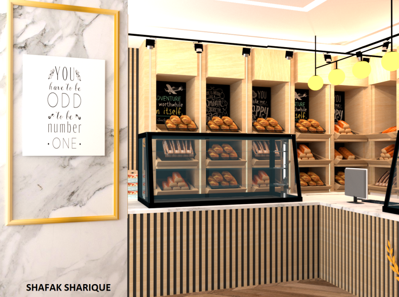 Bakery Interior Design by Shafak Shah on Dribbble