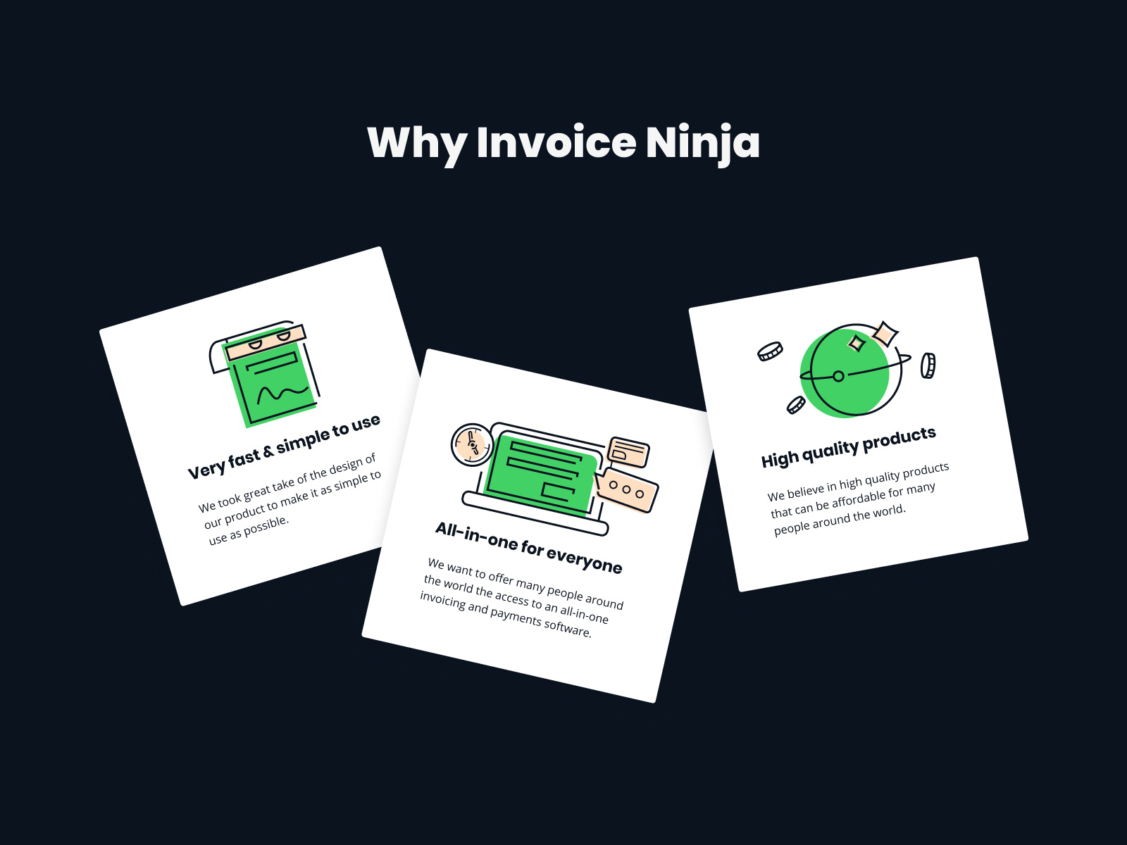 Invoice Ninja Rebrand - Icons by Gabi Gurgui on Dribbble
