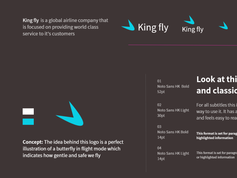 king fly logo by Uchechukwu Obasi on Dribbble
