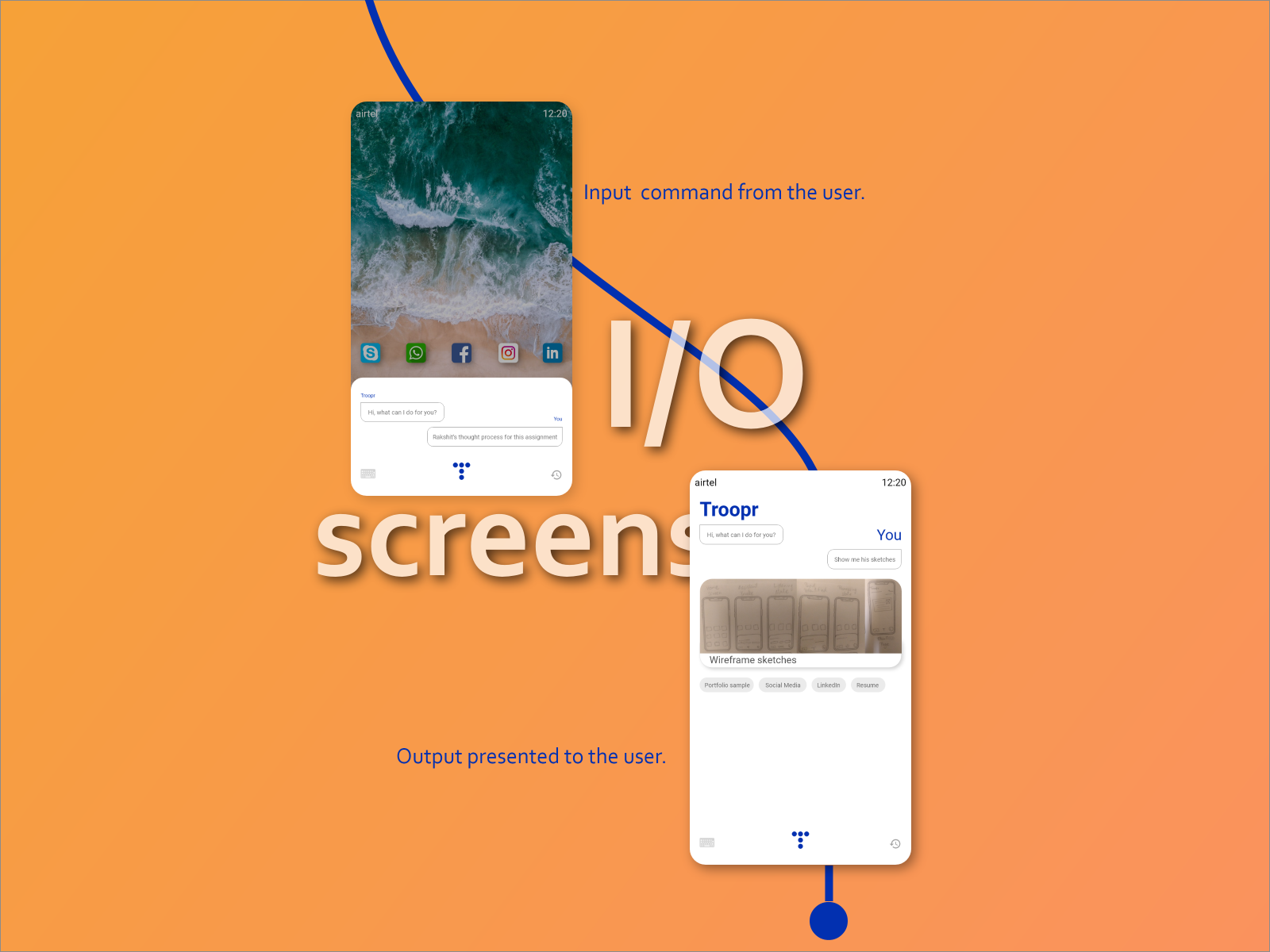 Input Output screens by Rakshit JV on Dribbble