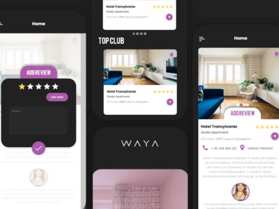 WAYA App UI/UX Design by Muhammad Hassan on Dribbble
