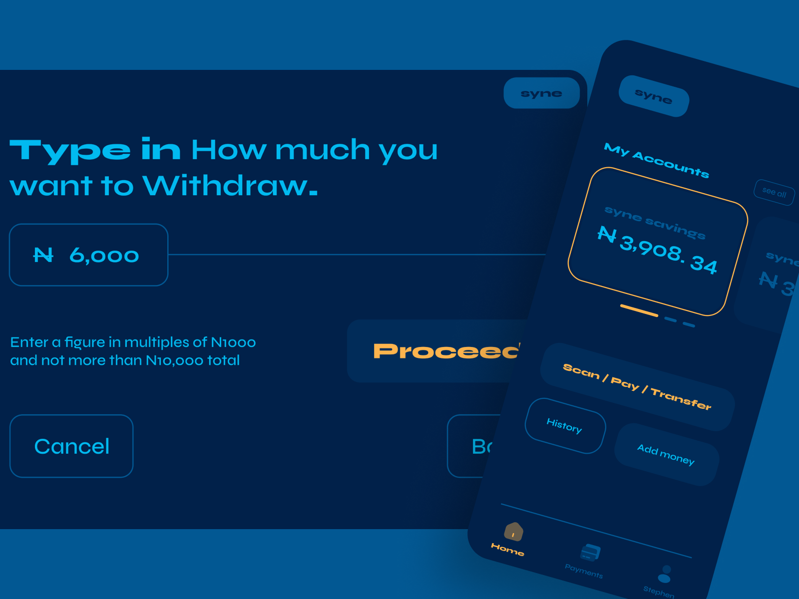 Cardless Withdrawal UI Design by Stephen Demo on Dribbble