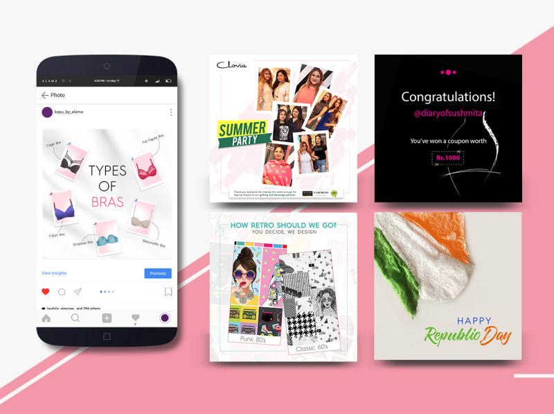 Insta Post by bhushan jha on Dribbble