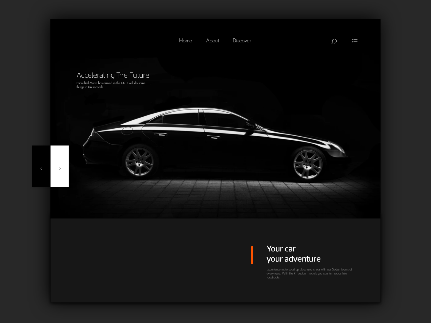 Car product page design by Altay Mammad on Dribbble