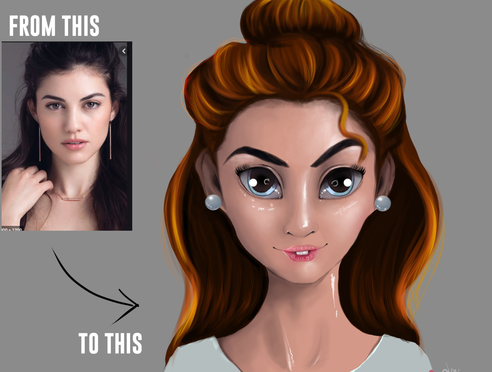 Digital Caricature Drawing by Chandrani Das on Dribbble