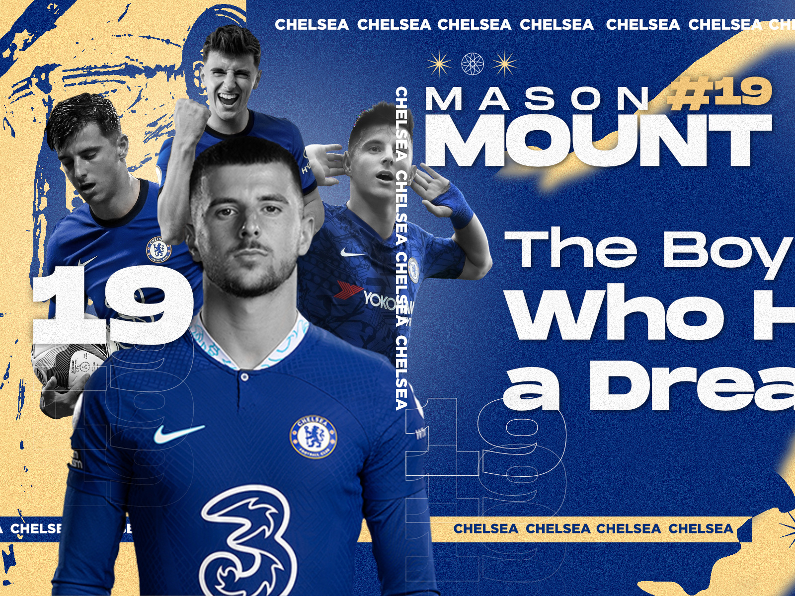 Chelsea Player Design Concept Posters by Bagasade Satria on Dribbble