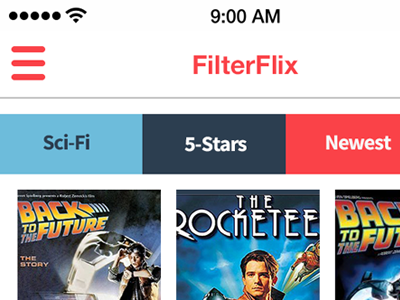 Movie Feed Design by Nathanael Gethers on Dribbble