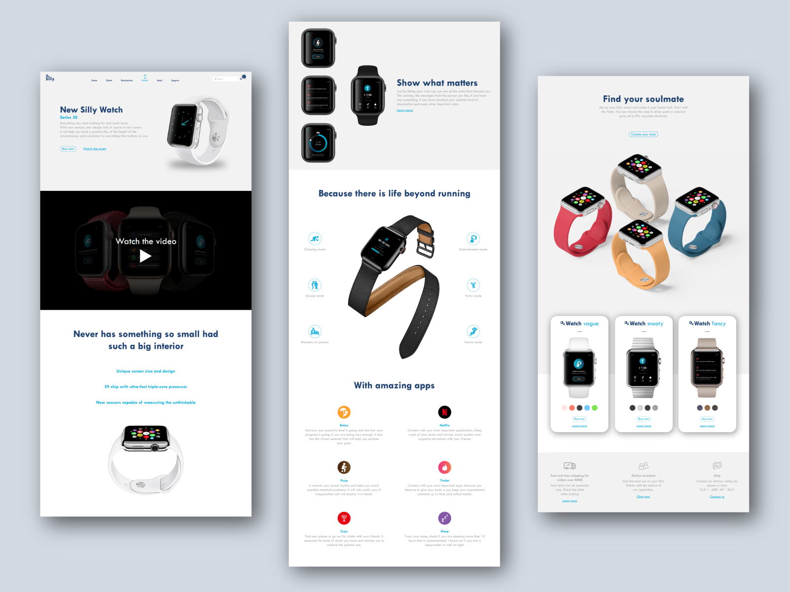 Silly Watch by Díscola on Dribbble