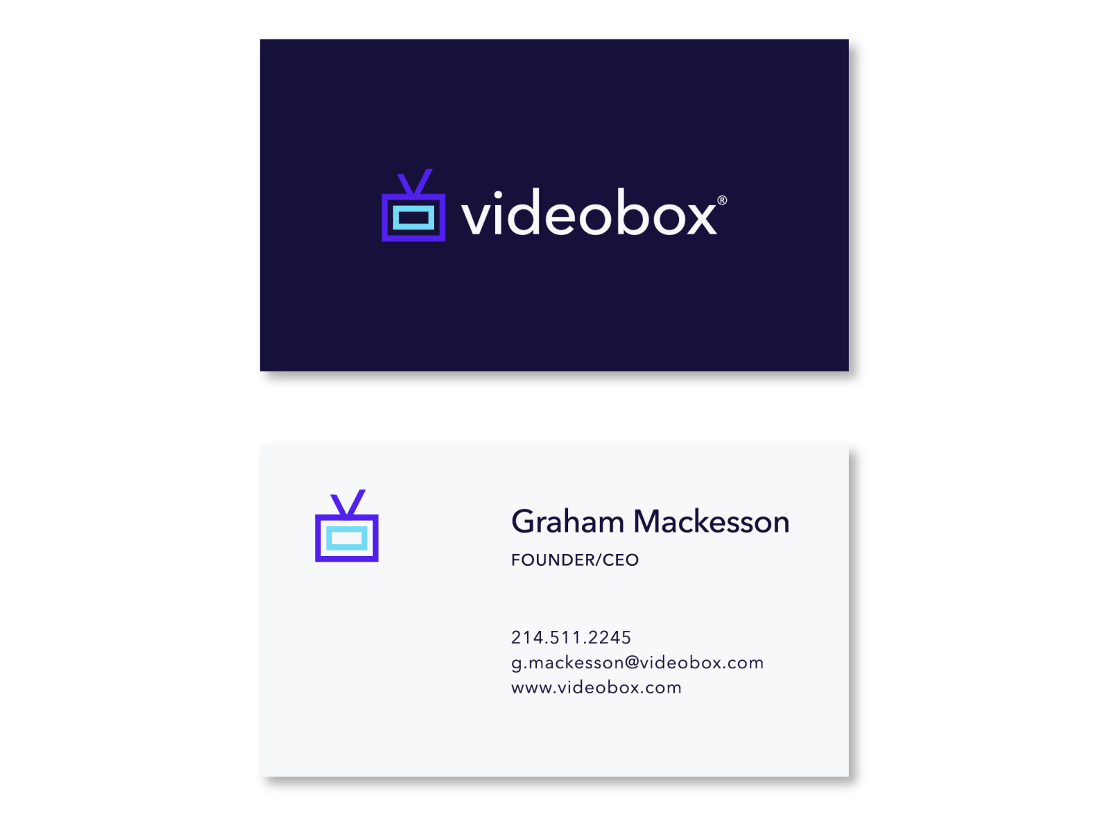 videobox identity by Charlly Oh on Dribbble