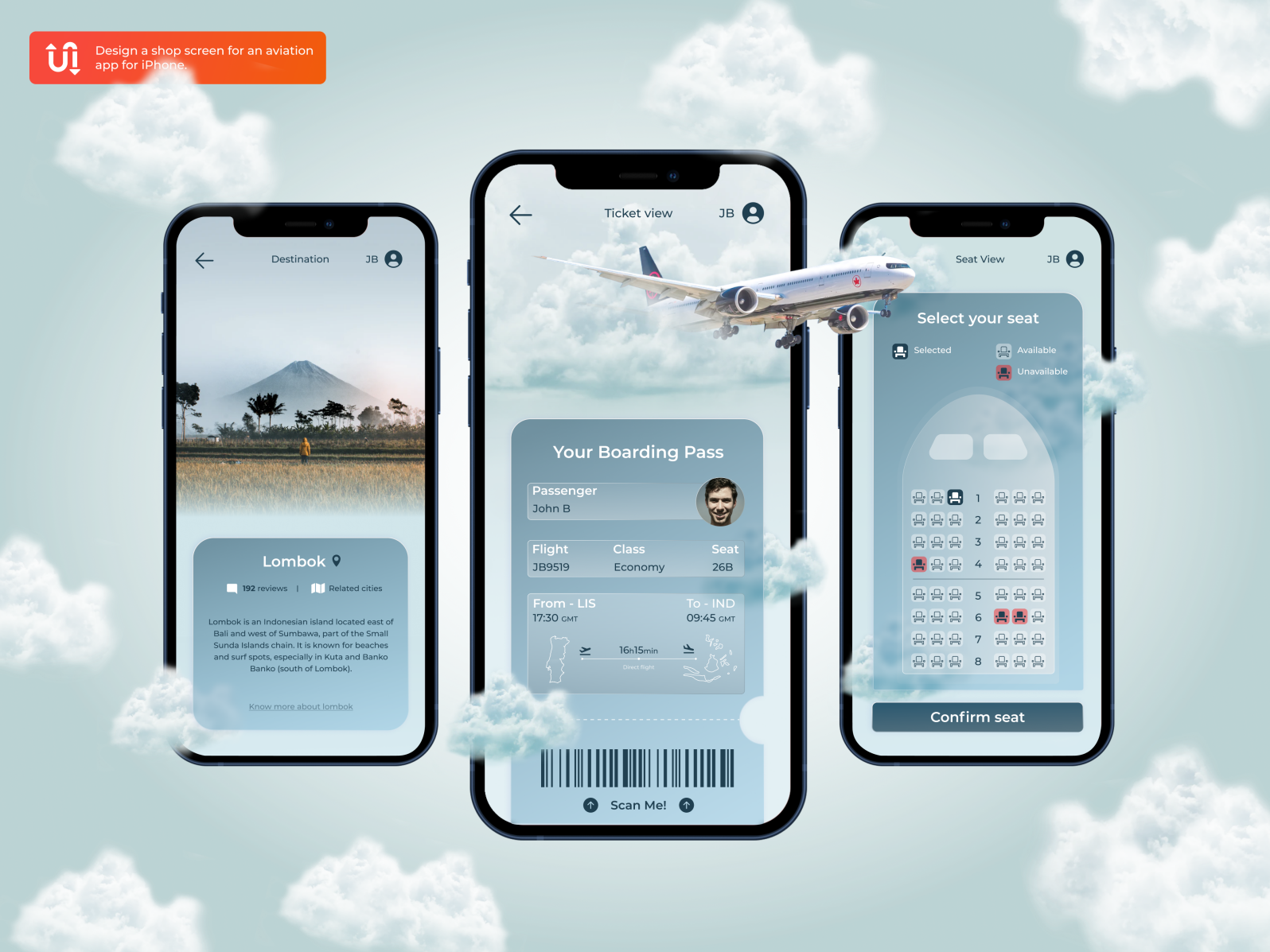 Aviation App Ideia by João Borges on Dribbble