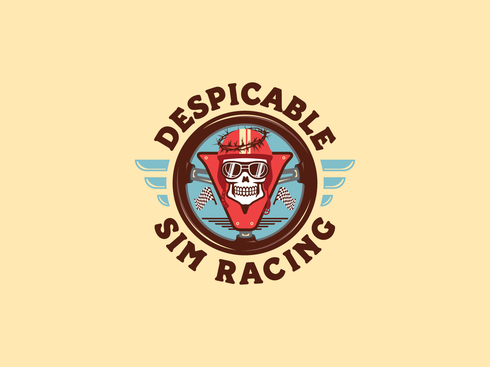 hand made retro emblem by Mustafa Kalelioglu (LogoRoad) on Dribbble