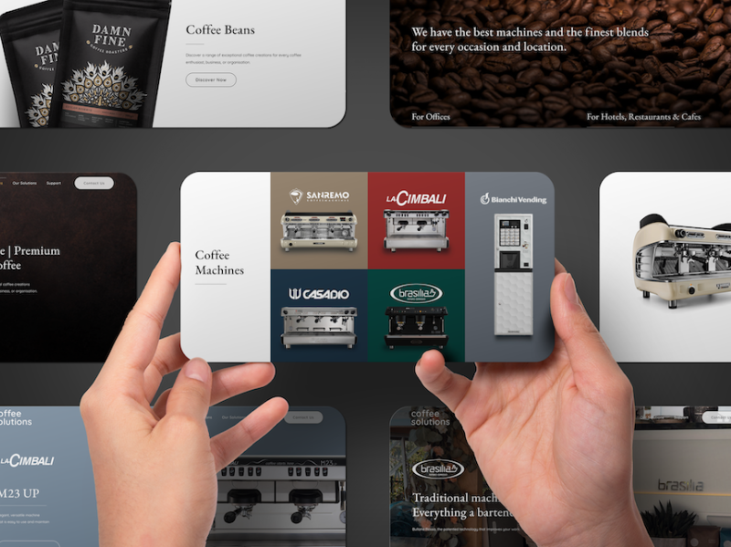 Coffee Solutions UI/UX Design by Nadeem Moulana on Dribbble Coffee Solutions UI/UX Design by Nadeem Moulana on Dribbble