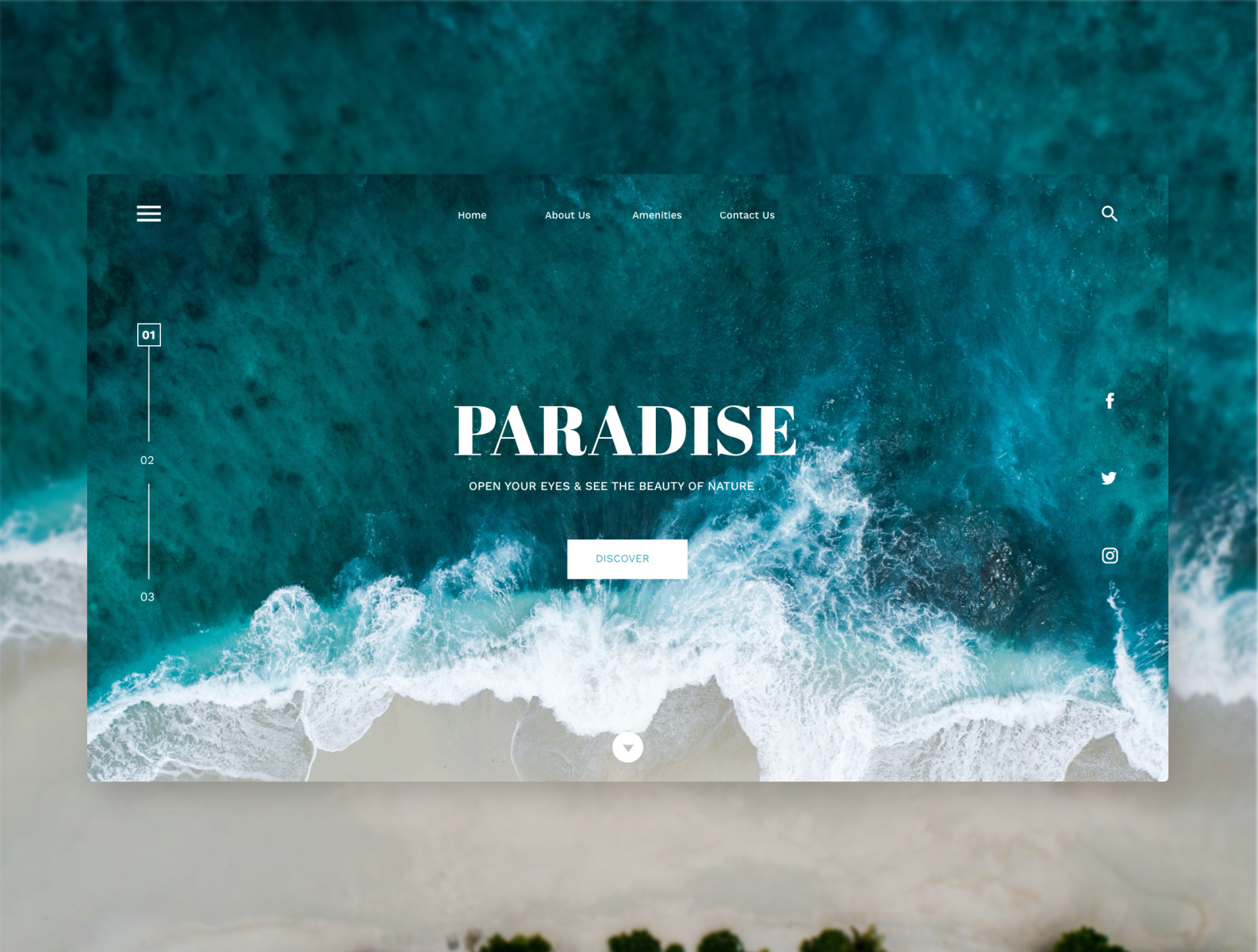 Resort Website by Gabriel Emmanuel Alcantara on Dribbble