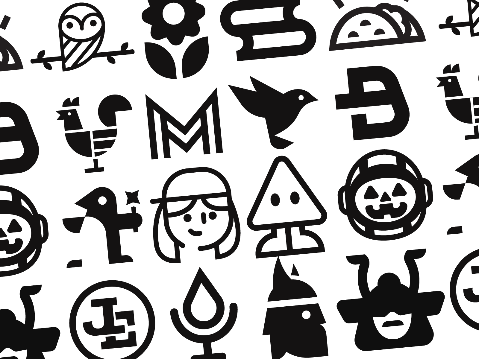 More Random Stuff by Defaced on Dribbble