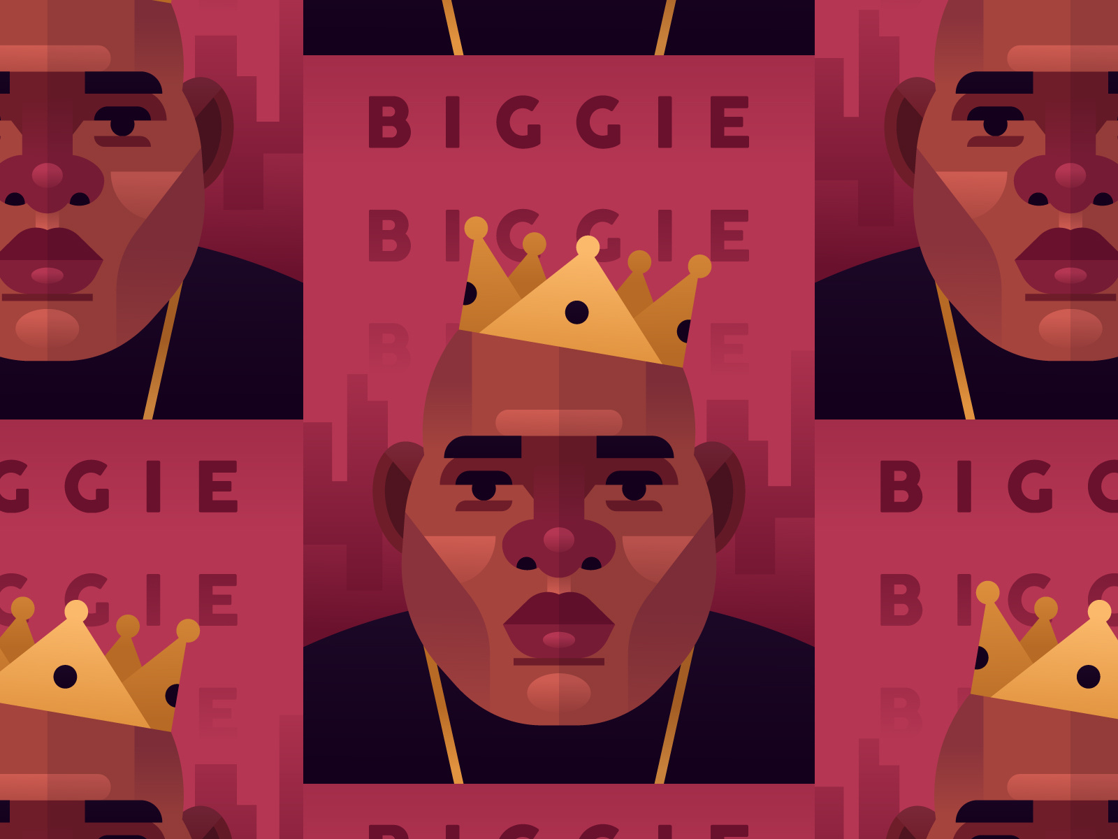 Biggie by Defaced on Dribbble