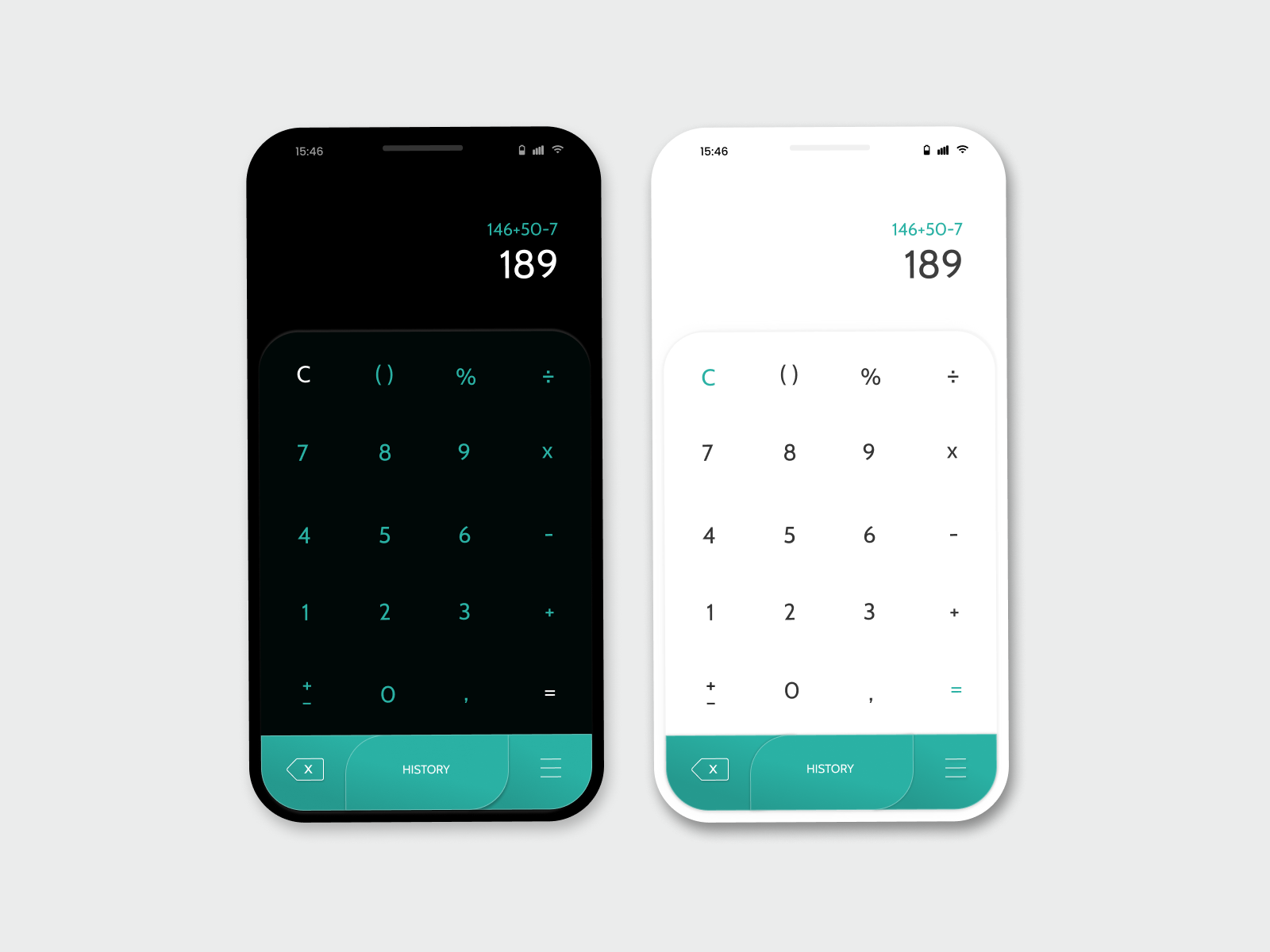 Ui Challenge - Calculator by Magdalena on Dribbble