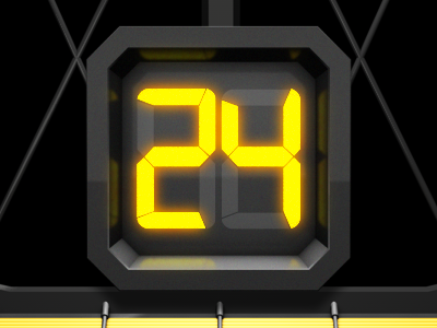 Shot Clock by William Davis on Dribbble