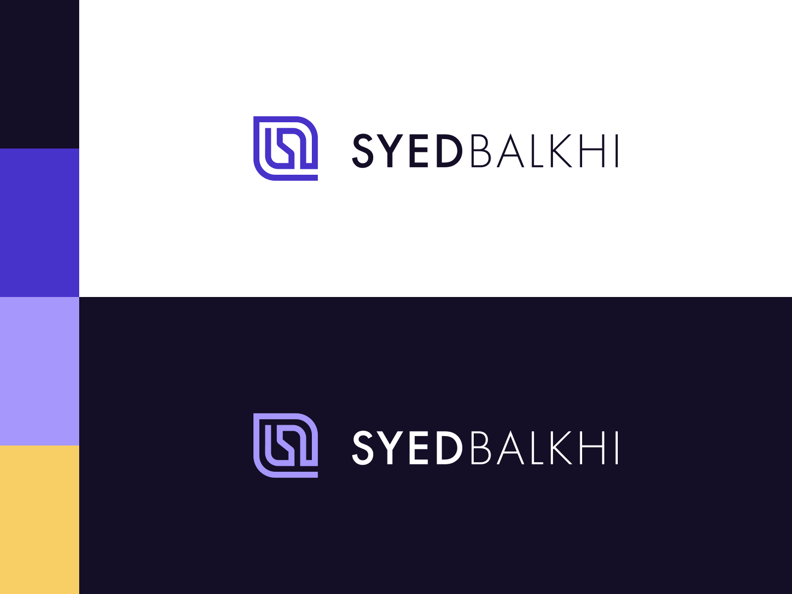 Syed Balkhi Logo Design by Rafal Tomal for Good People on Dribbble