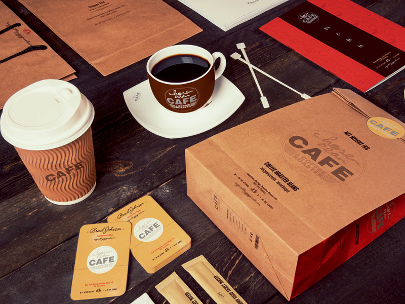 Cafe Logo Design by Mono_Noke on Dribbble