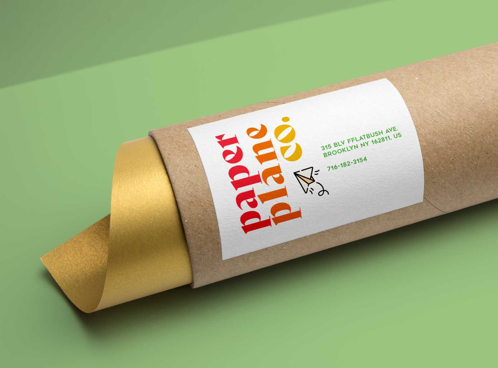 Paper Plane Co. Cardboard Design by Dila Bayrak on Dribbble