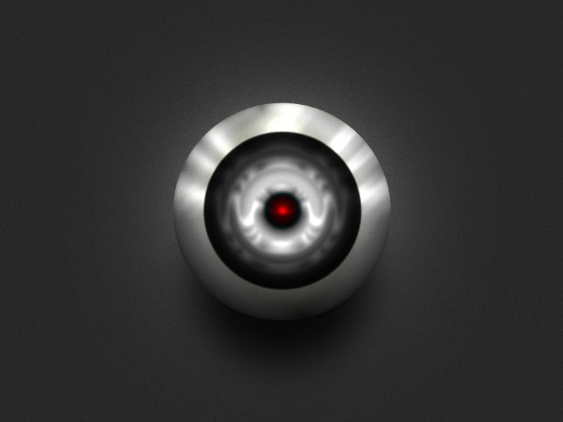 One Circle Layer Style - Terminator eye by Luka Cvetinovic 👻 on Dribbble