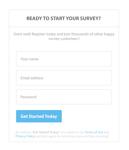 Simple SignUp Form by Luka Cvetinovic 👻 on Dribbble
