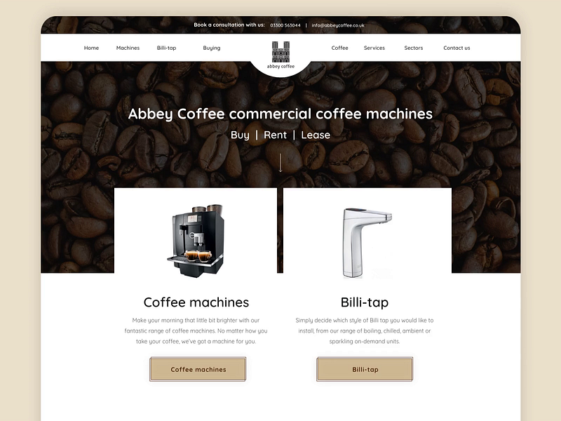 Coffee Website designs, themes, templates and downloadable graphic ...
