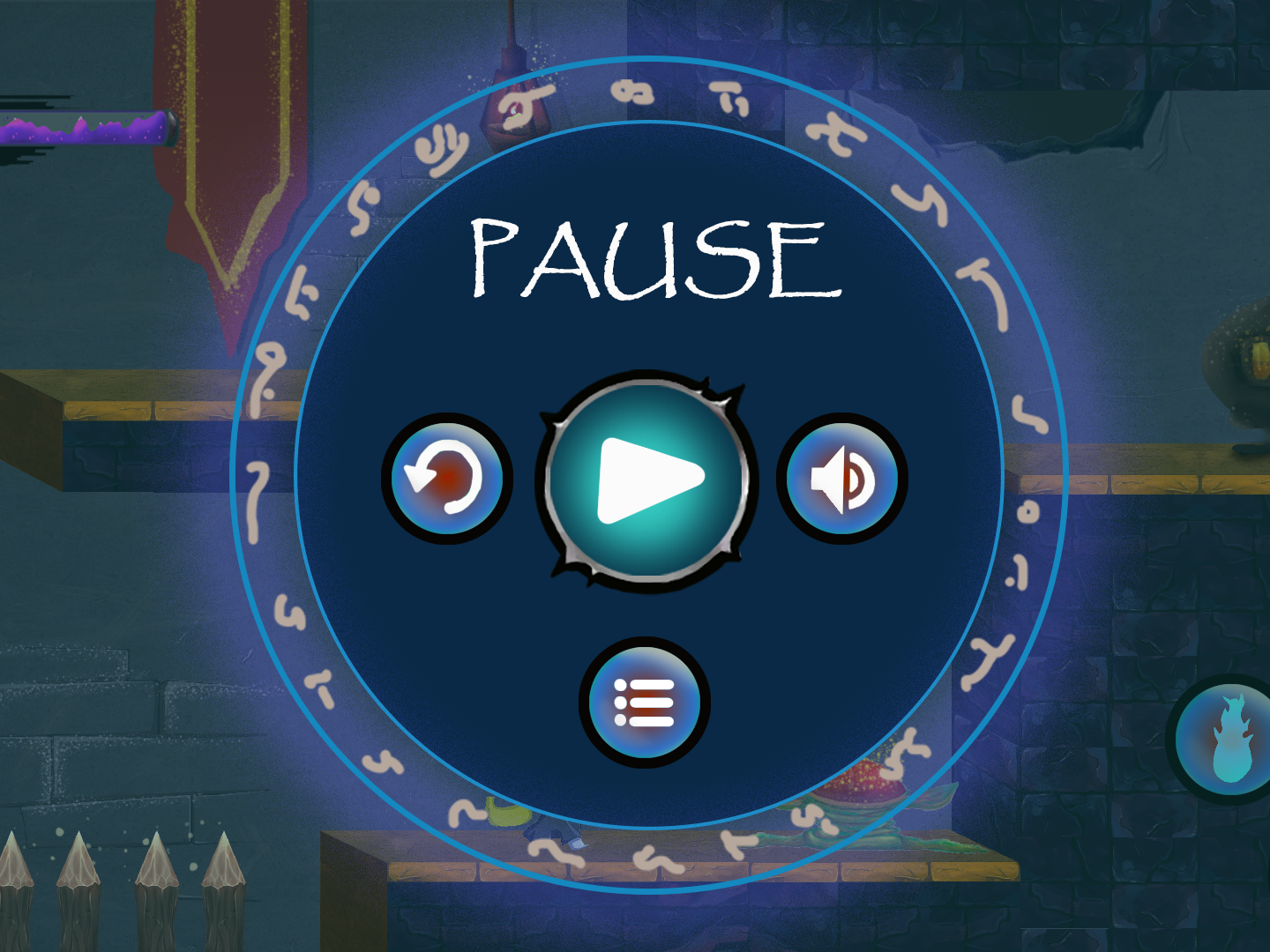 Pause menu by Abdullah Taher on Dribbble