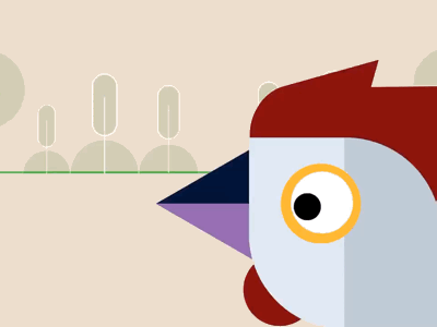 Chicken Head by TRAFFIC DOODLES on Dribbble