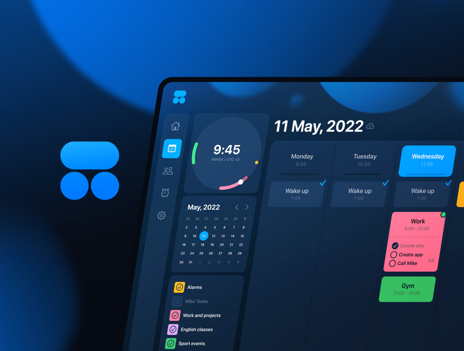 HUB Calendar by Daniil Creator. on Dribbble