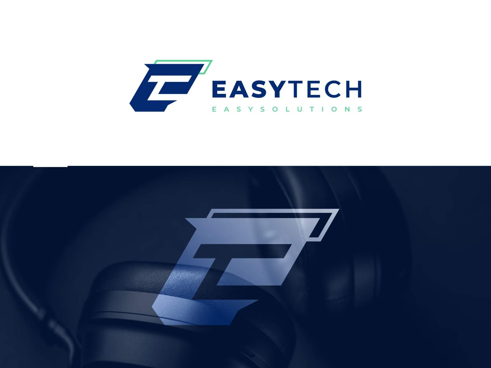 EasyTech Minimal Logo Design, Tech Logo by Maruf Sheikh on Dribbble