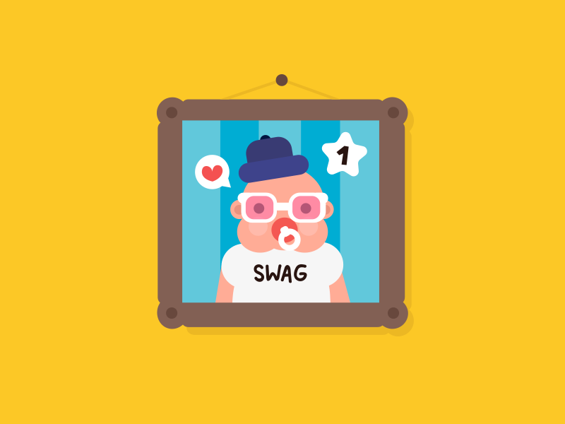 Stickers for Hell'o Baby by Vitaliy Urban on Dribbble