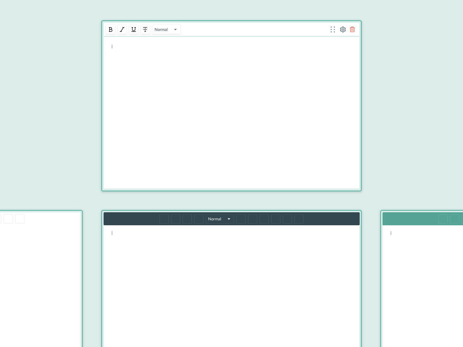 Rich Text Toolbar by Izzy Sanchez on Dribbble
