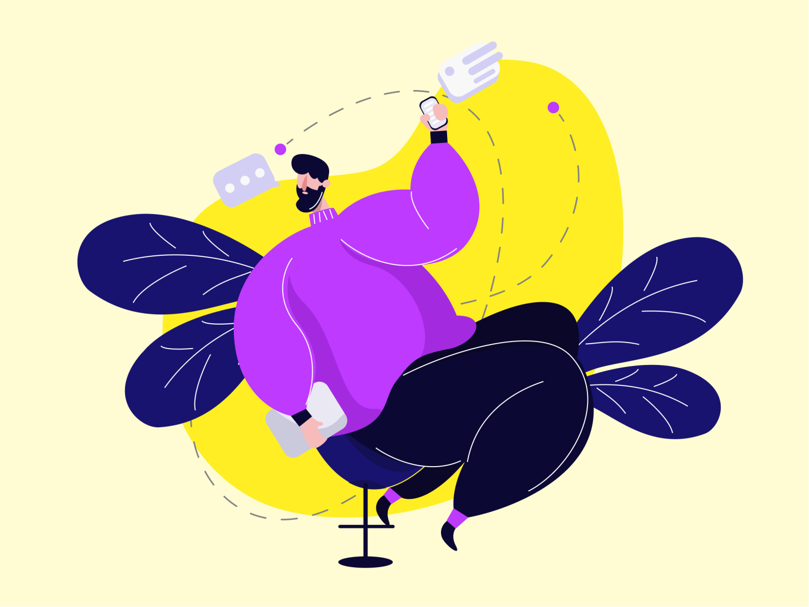 My self illustration by Sketchy Studio on Dribbble
