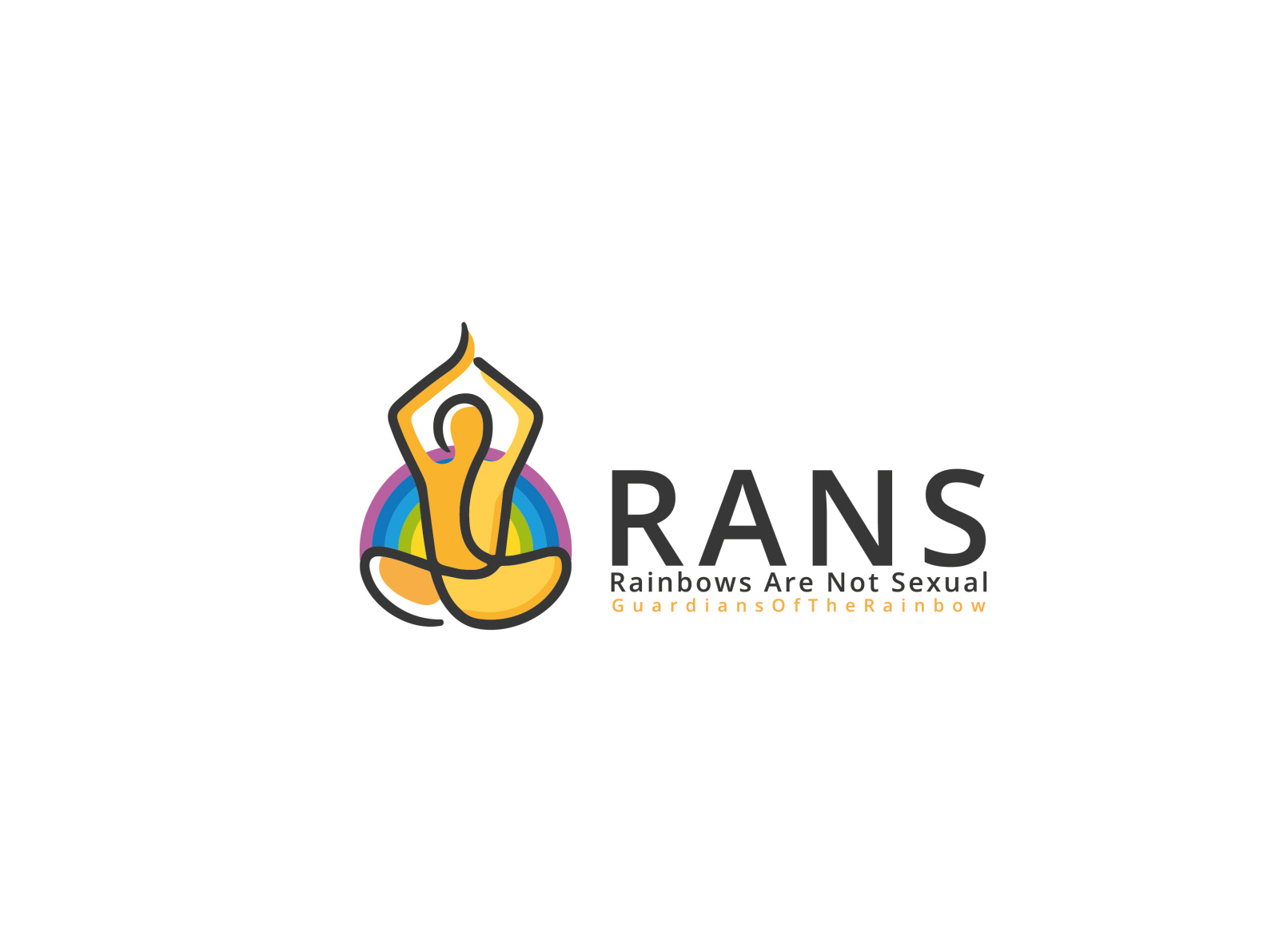 Rans Yoga logo design by Md. Imran Hossain on Dribbble
