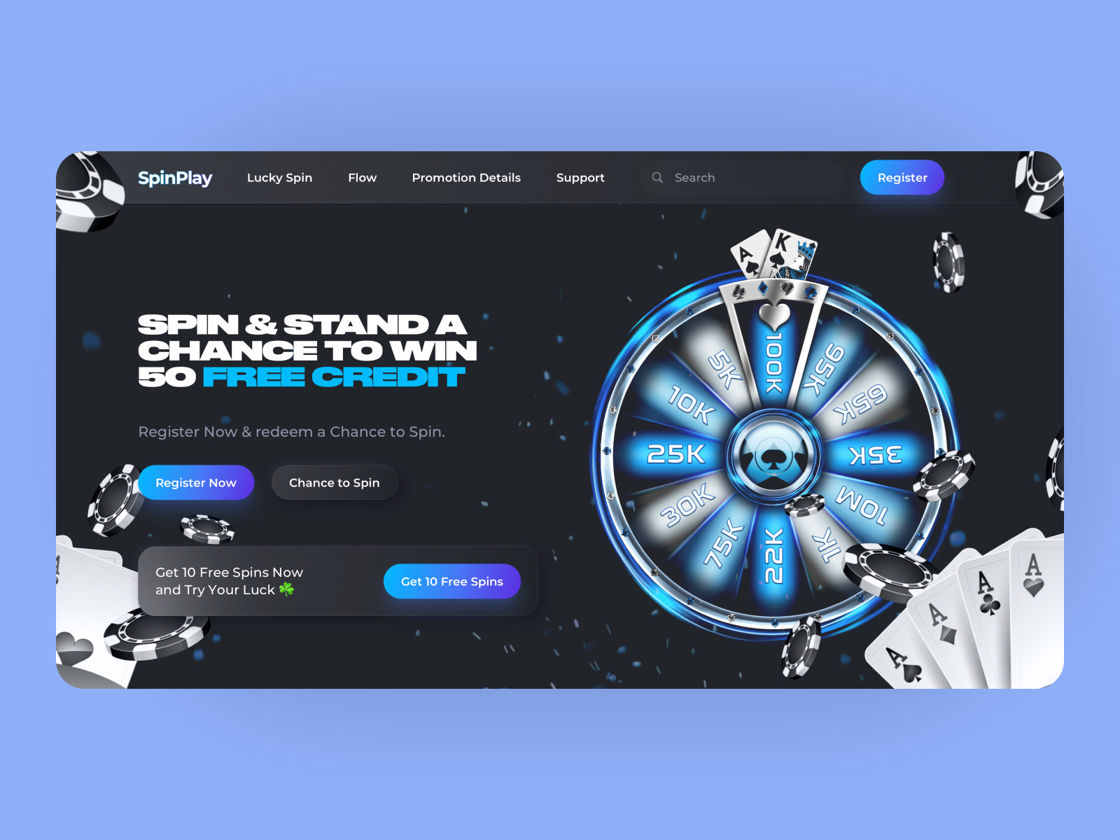 Neon Spin Roulette by Igor Kim on Dribbble