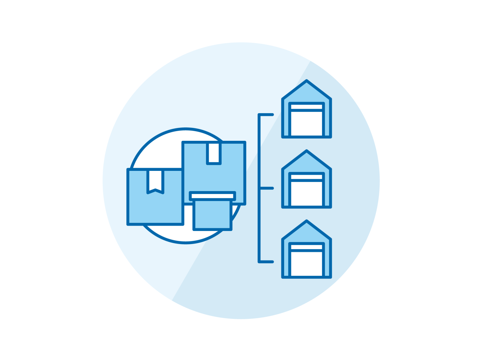 Distribution network icon by Alexe Lucian on Dribbble