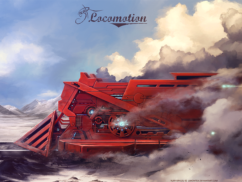 Locomotion by Yury on Dribbble
