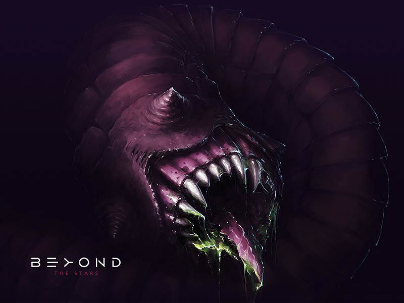 Young Worm — BEYOND THE STARS by Yury on Dribbble