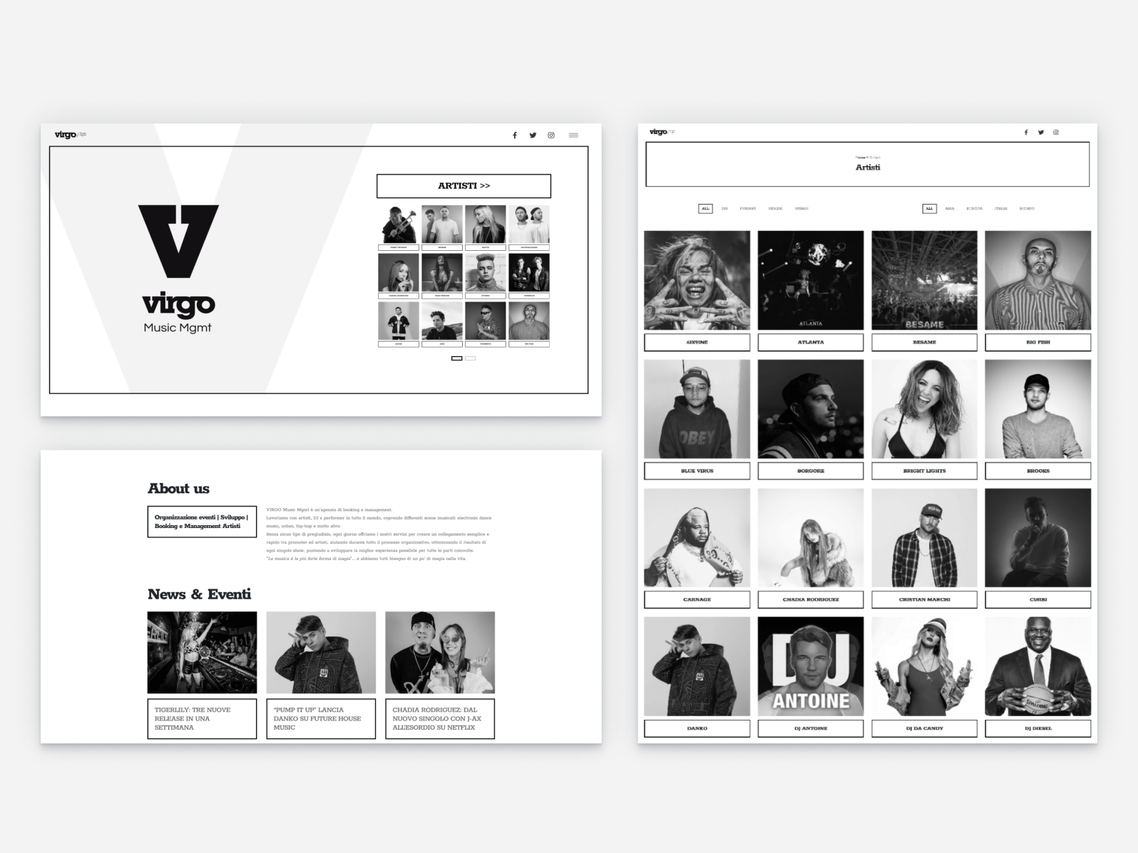 Virgo Music MGMT - Booking Agency & Management by ASTRATTO.agency on ...