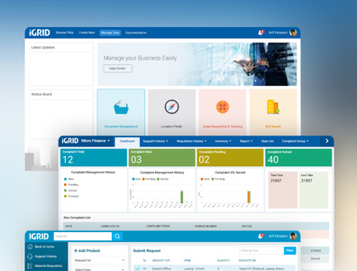 Asset Management Application (Completed in 2020) by Arif H. M on Dribbble