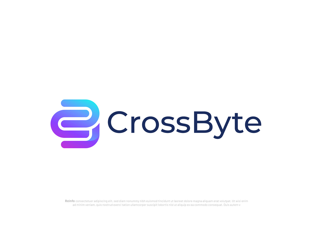 CrossByte Logo Design by Eashin Arafath on Dribbble
