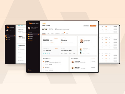 Proposal Dashboard by Curtis Renkiewicz for Solid Digital on Dribbble