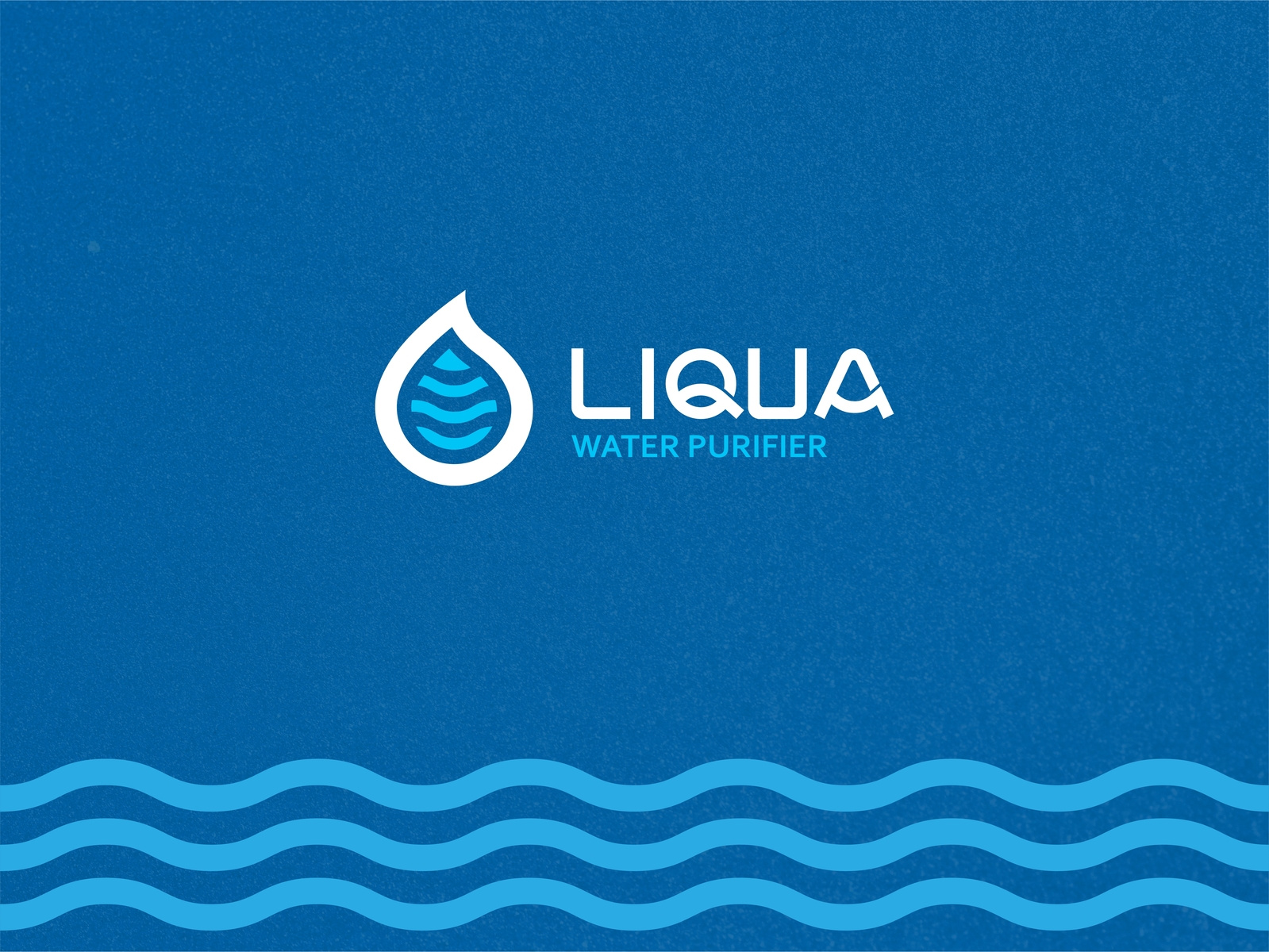 LIQUA Water Logo by Vixer Studio on Dribbble