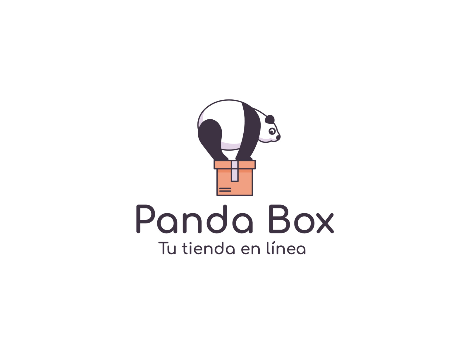 Panda Box Logo by Sr. Badillo on Dribbble